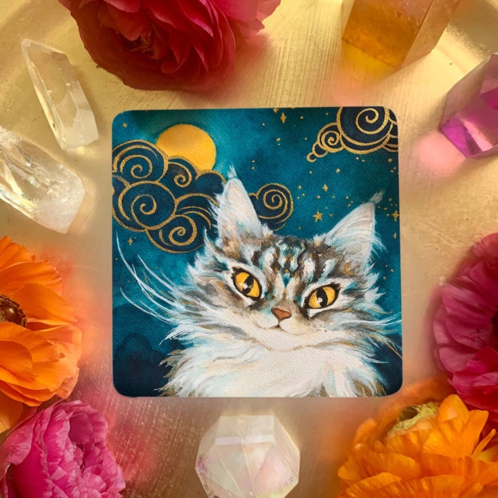 Witch Cats Oracle Deck | Hand-painted Art Work | Cat Lovers Card Deck ...