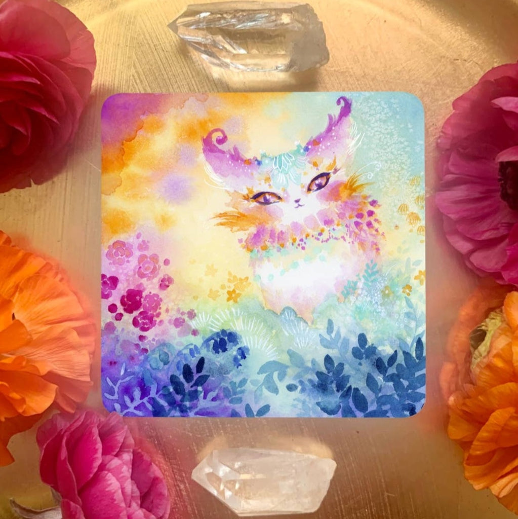 Witch Cats Oracle Deck | Hand-painted Art Work | Cat Lovers Card Deck ...