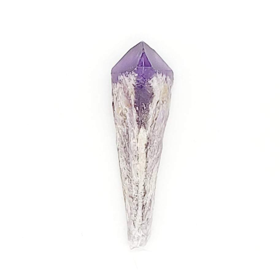 Elestial Amethyst Point | Dragon Tooth Amethyst Crystal | Purple Stone ...